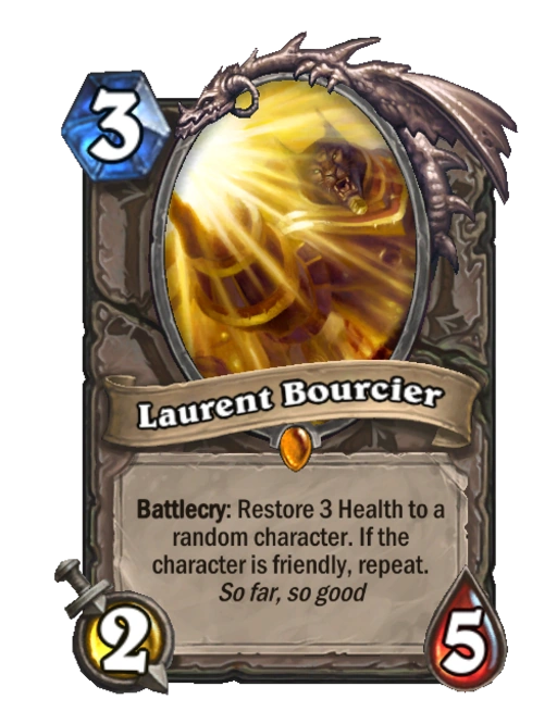 Laurent Bourcier (Credits card) - Hearthstone Wiki