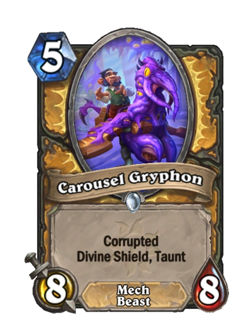 Carousel Gryphon (Corrupted) - Hearthstone Wiki