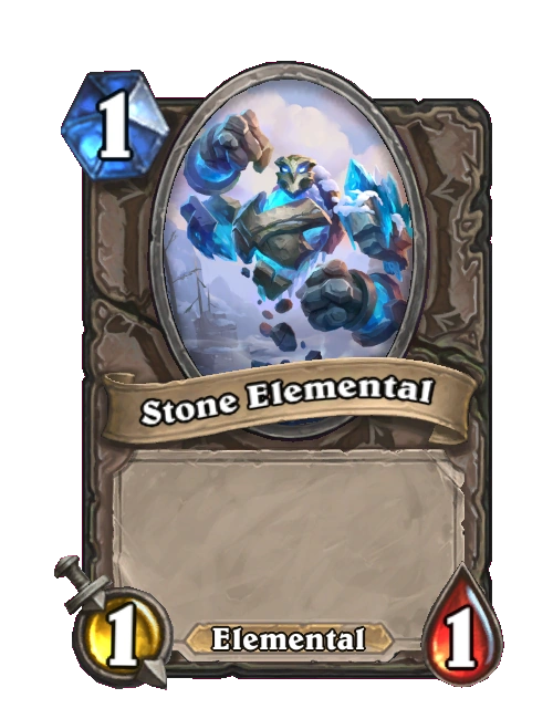 Battlegrounds/Stone Elemental (golden) - Hearthstone Wiki
