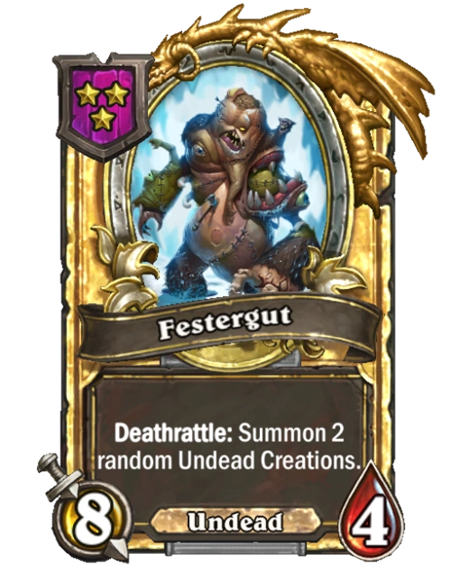 Battlegrounds/Festergut (golden) - Hearthstone Wiki