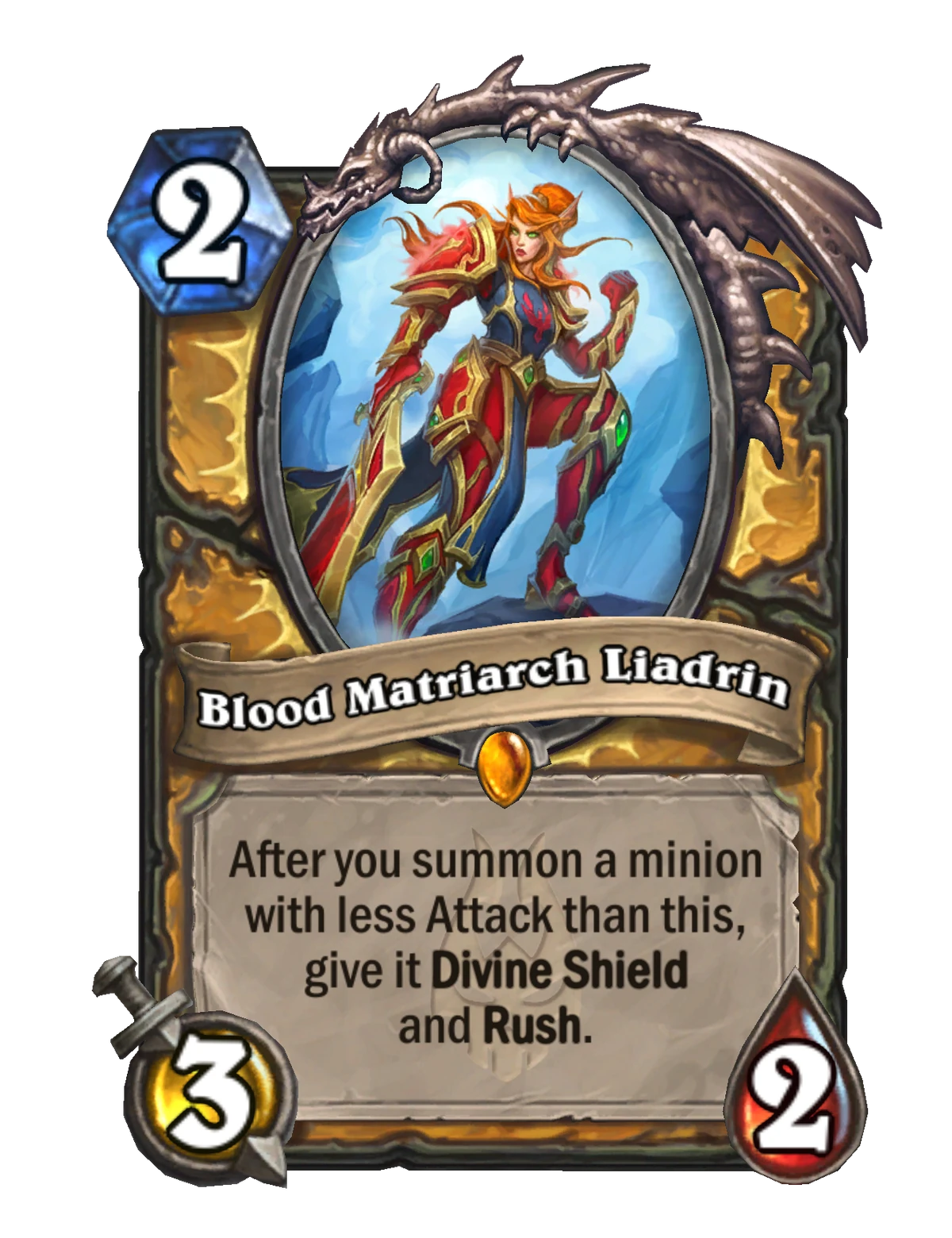 Blood Matriarch Liadrin - Hearthstone Wiki