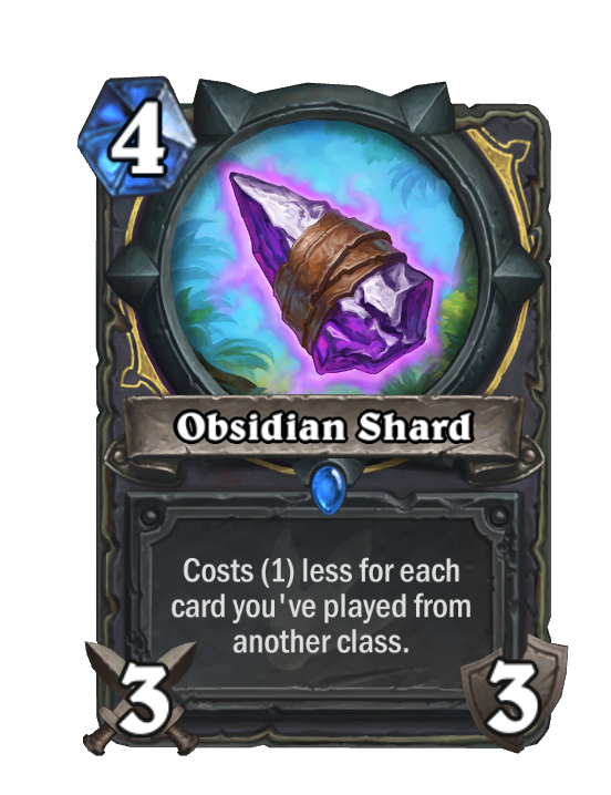 Obsidian Shard - Hearthstone Wiki