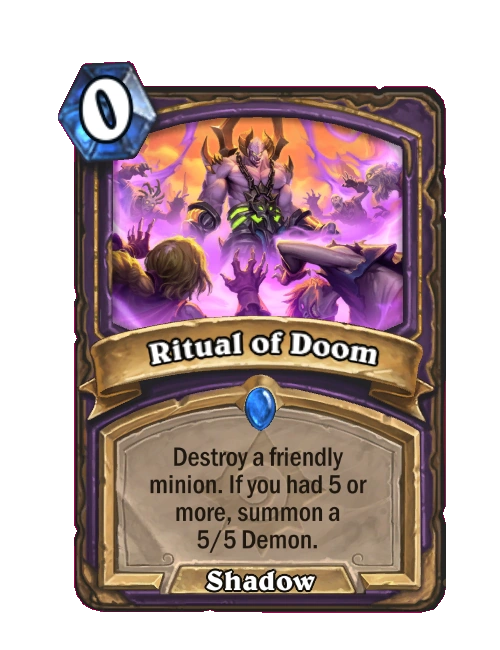 Ritual of Doom - Hearthstone Wiki