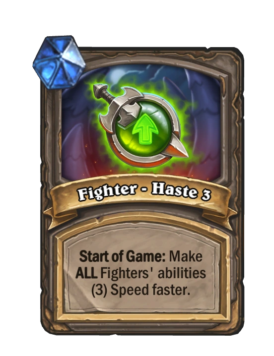 Mercenaries/Fighter - Haste 3 - Hearthstone Wiki