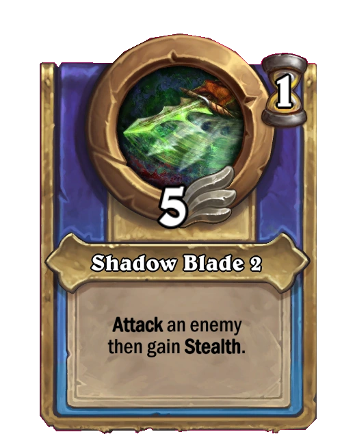 Mercenaries/Shadow Blade 2 - Hearthstone Wiki