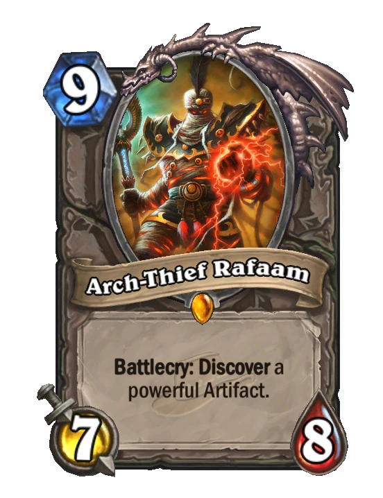 Arch-Thief Rafaam - Hearthstone Wiki