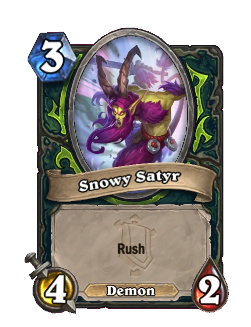 Snowy Satyr (boss) - Hearthstone Wiki