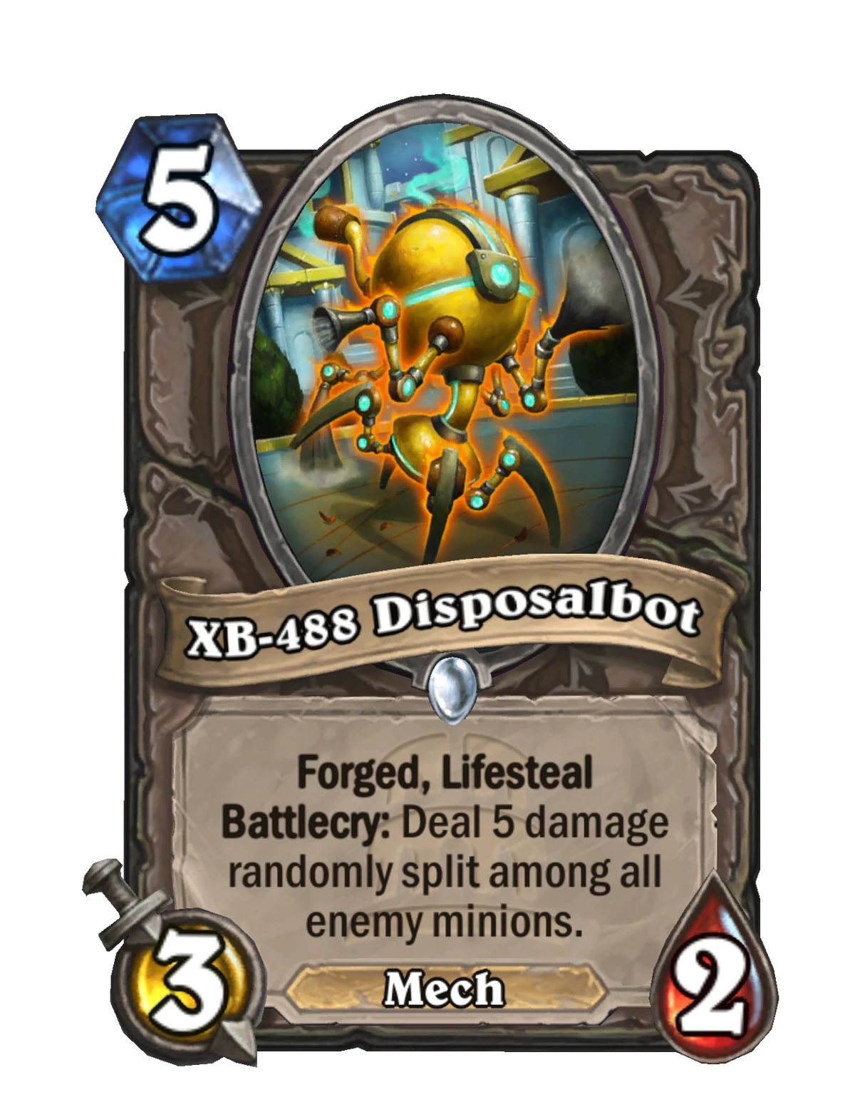XB-488 Disposalbot (Forged) - Hearthstone Wiki