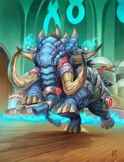 Augmented Elekk - Hearthstone Wiki