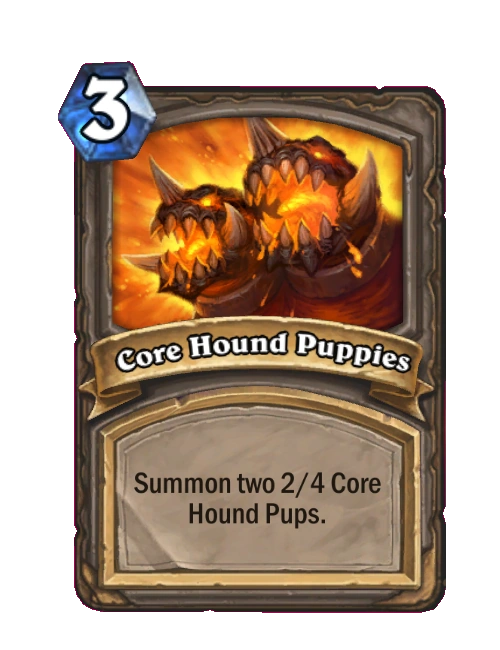 Core Hound Puppies - Hearthstone Wiki