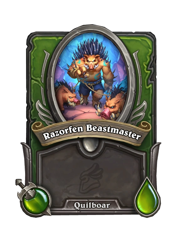 Mercenaries/Razorfen Beastmaster - Hearthstone Wiki