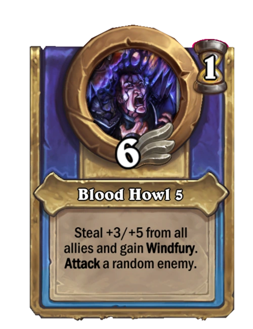 Mercenaries/Blood Howl 5 - Hearthstone Wiki