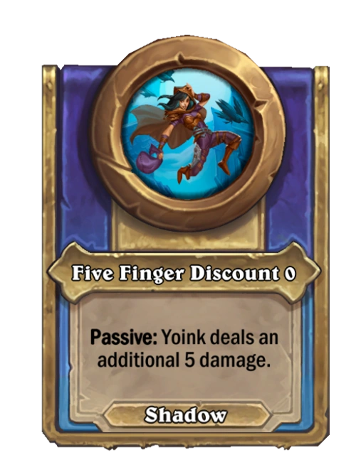 Mercenaries/Five Finger Discount 1 - Hearthstone Wiki