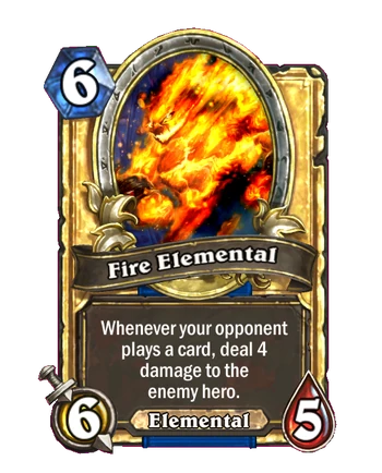 Fire Elemental (boss) - Hearthstone Wiki