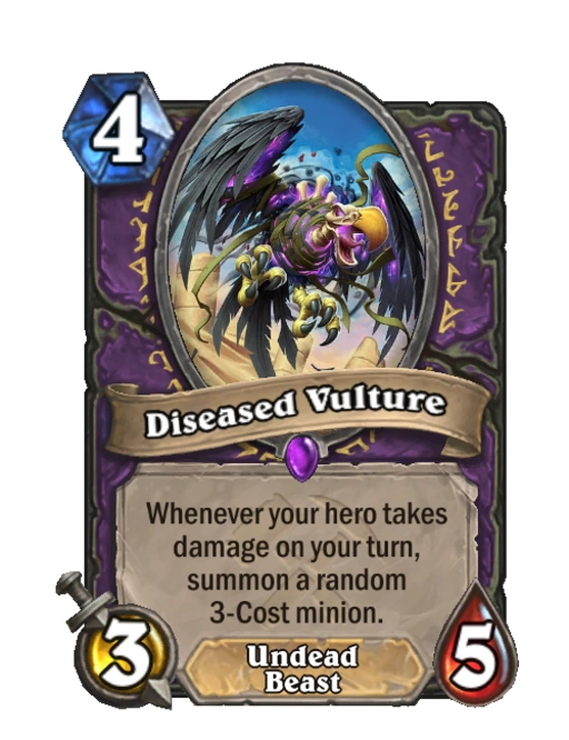 Diseased Vulture - Hearthstone Wiki