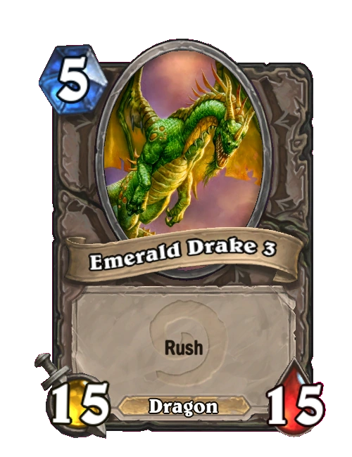 Mercenaries/Emerald Drake 3 (94501) - Hearthstone Wiki
