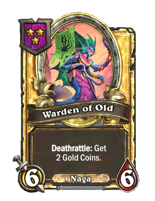 Battlegrounds/Warden of Old (golden) - Hearthstone Wiki