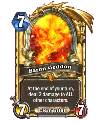 Baron Geddon - Hearthstone Wiki