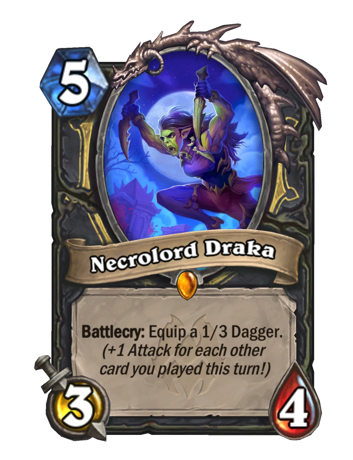 Necrolord Draka - Hearthstone Wiki
