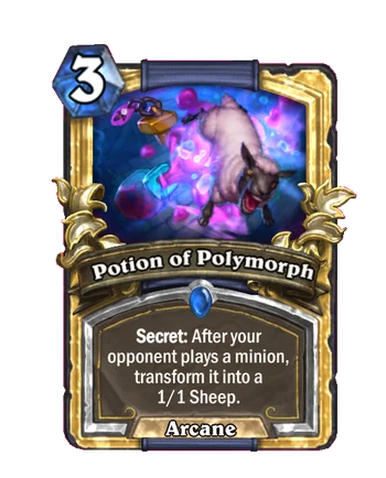 Potion of Polymorph - Hearthstone Wiki