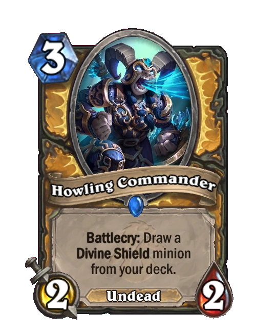 Howling Commander (Core) - Hearthstone Wiki