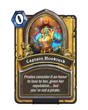 Captain Hooktusk (Book of Heroes) - Hearthstone Wiki
