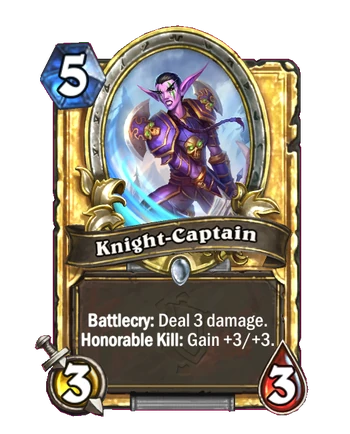 Knight-Captain - Hearthstone Wiki