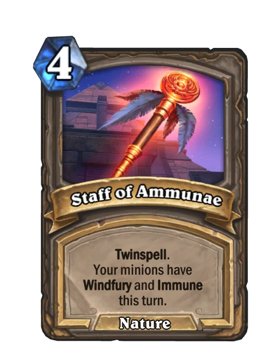 Staff of Ammunae - Hearthstone Wiki