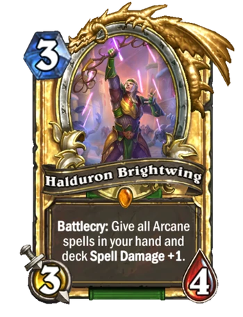 Halduron Brightwing - Hearthstone Wiki