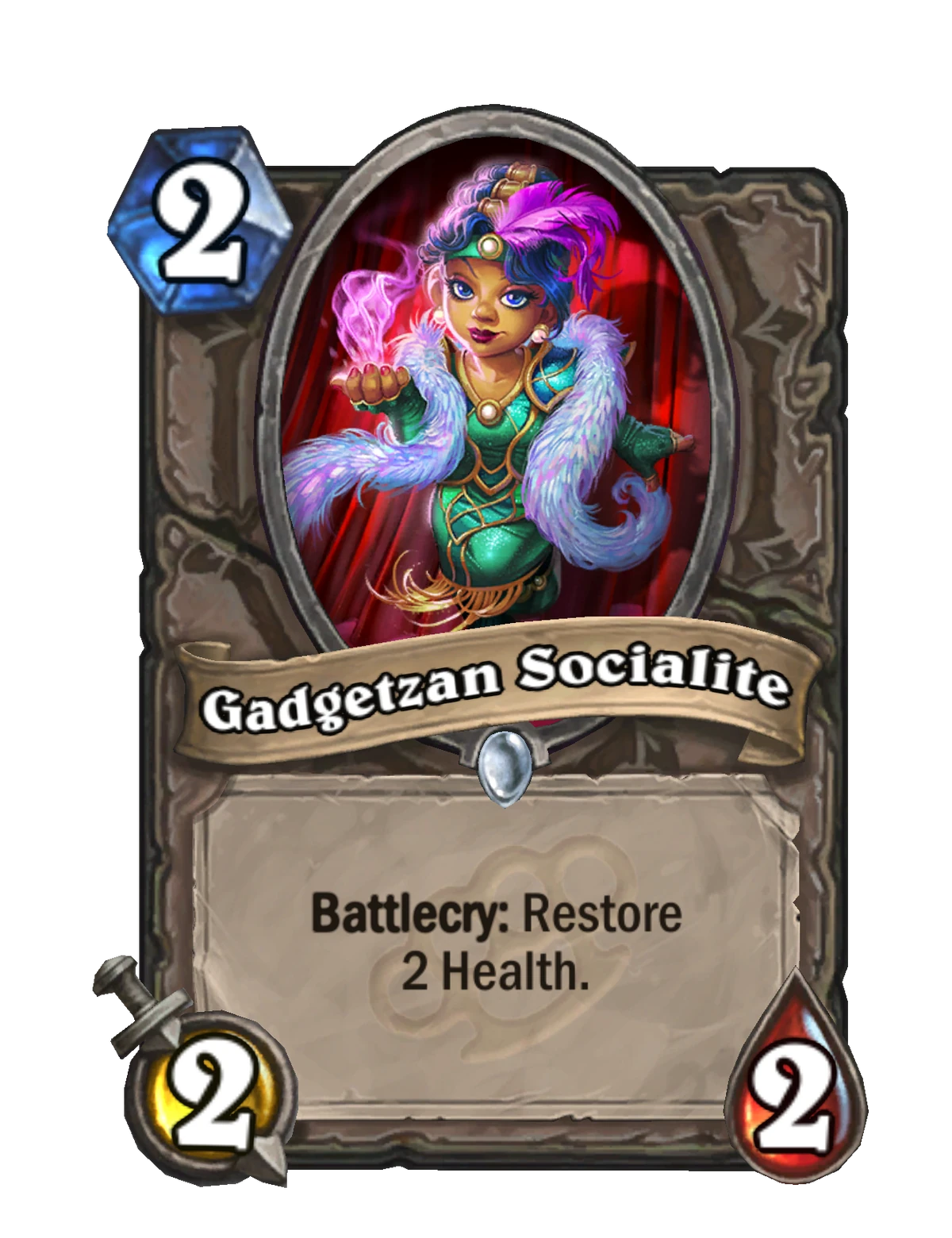 Gadgetzan Socialite - Hearthstone Wiki