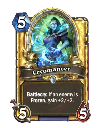 Cryomancer - Hearthstone Wiki