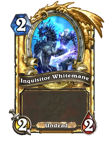 Inquisitor Whitemane - Hearthstone Wiki