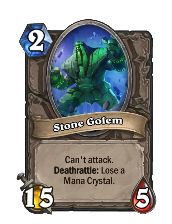 Stone Golem - Hearthstone Wiki