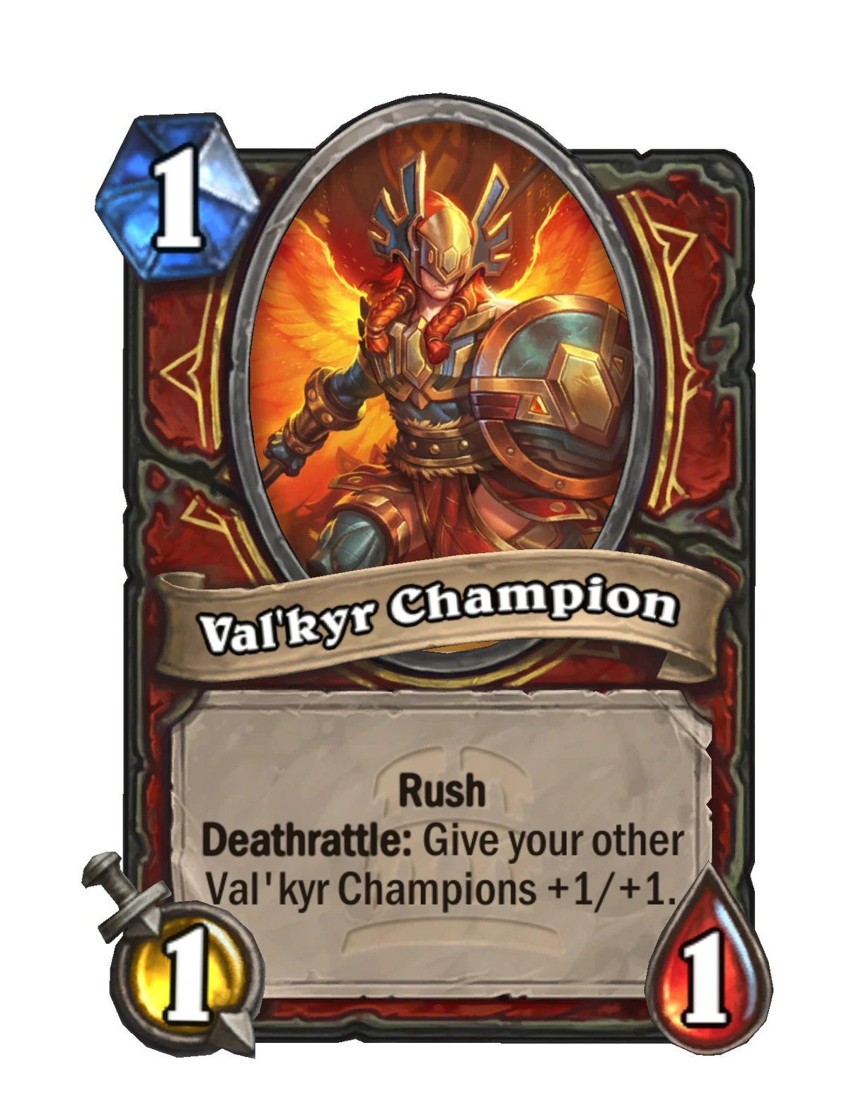 Val'kyr Champion - Hearthstone Wiki