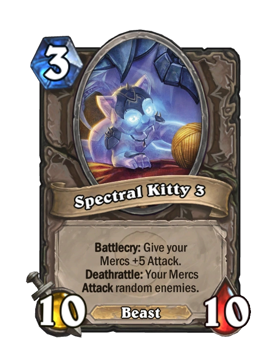 Mercenaries/Spectral Kitty 3 (86042) - Hearthstone Wiki