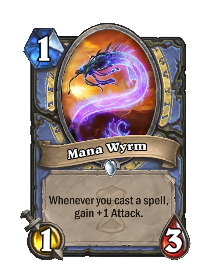 Mana Wyrm (Caverns of Time) - Hearthstone Wiki