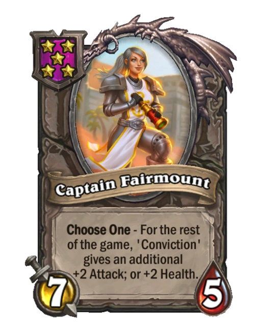 Captain Fairmount - Hearthstone Wiki