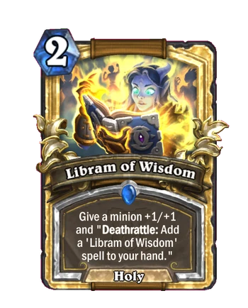 Libram of Wisdom - Hearthstone Wiki