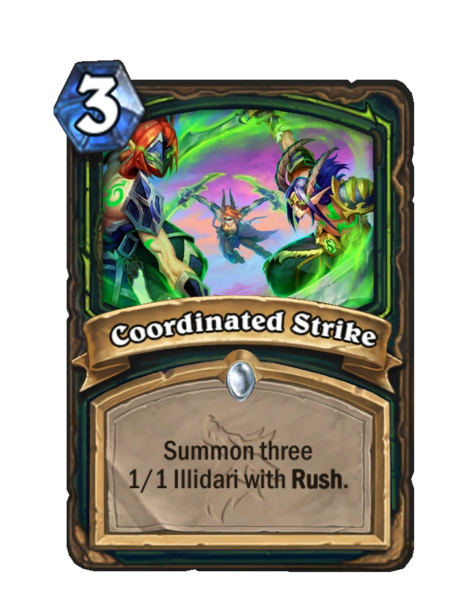 Coordinated Strike (Core) - Hearthstone Wiki