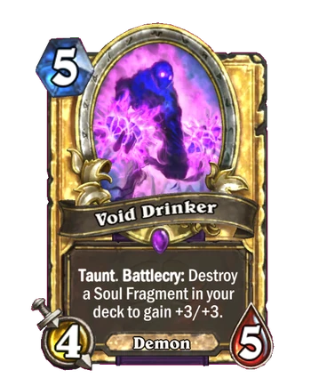 Void Drinker - Hearthstone Wiki