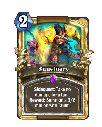 Sanctuary - Hearthstone Wiki