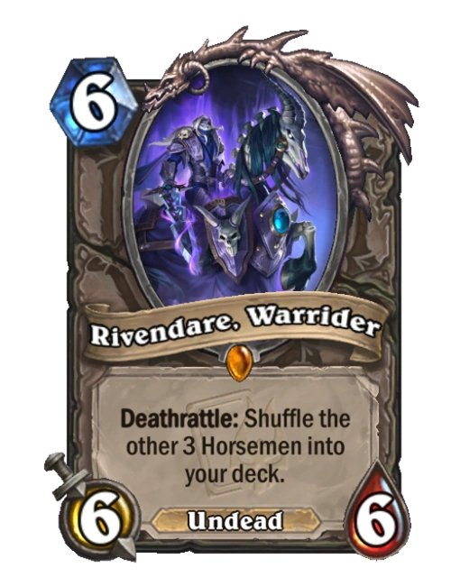Rivendare, Warrider - Hearthstone Wiki