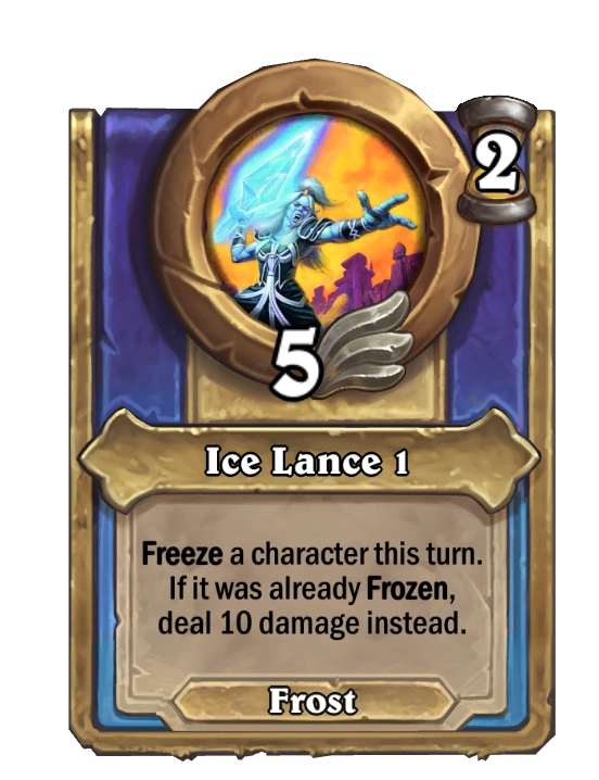 Mercenaries/Ice Lance 1 - Hearthstone Wiki
