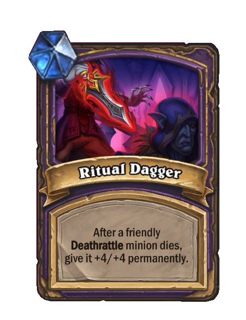 Battlegrounds/Ritual Dagger - Hearthstone Wiki