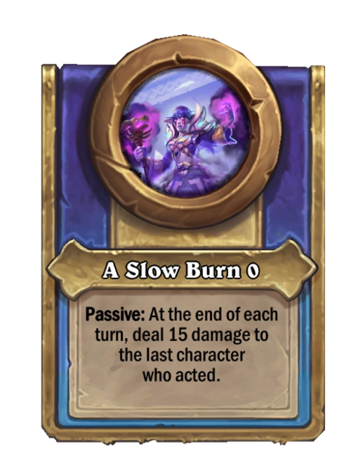 Mercenaries/A Slow Burn 1 - Hearthstone Wiki