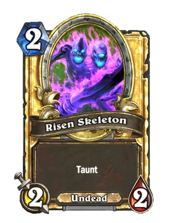 Risen Skeleton - Hearthstone Wiki