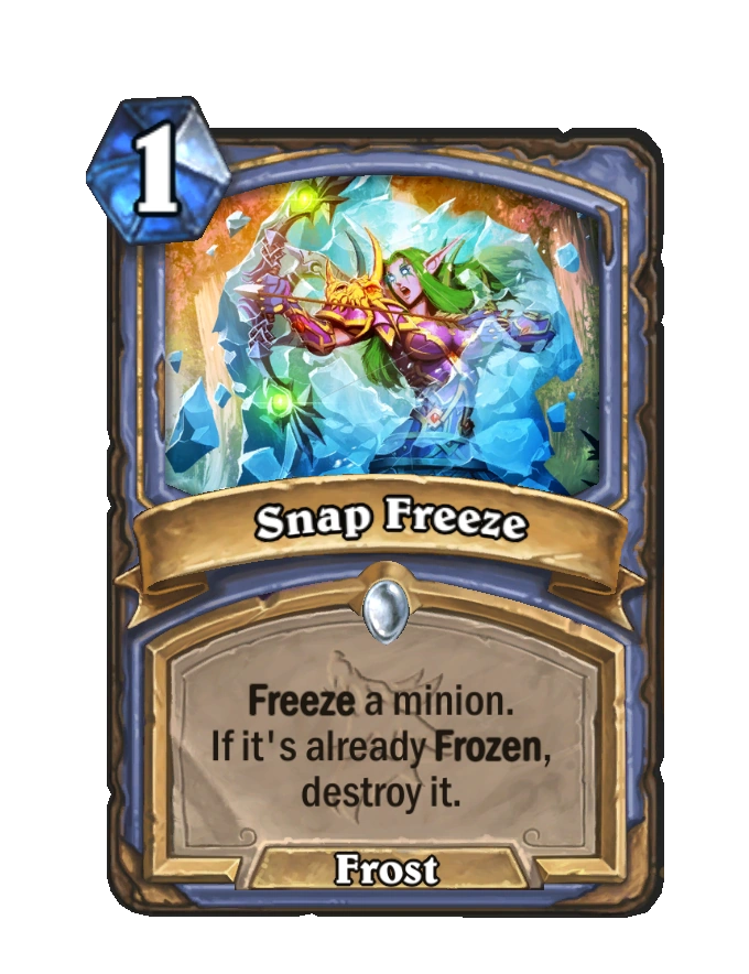 Snap Freeze (Core) - Hearthstone Wiki