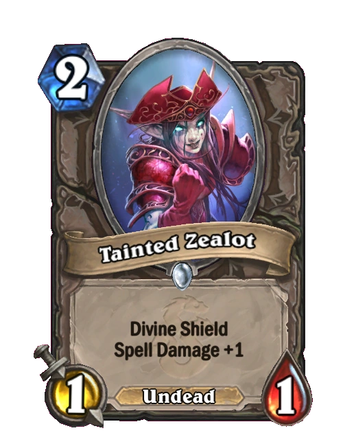 Tainted Zealot (Core) - Hearthstone Wiki