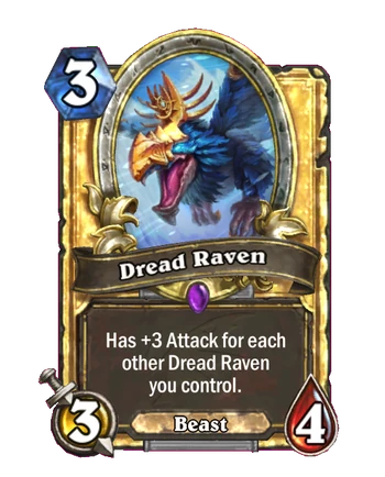 Dread Raven - Hearthstone Wiki