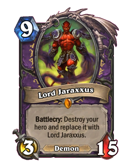 Lord Jaraxxus (Classic) - Hearthstone Wiki